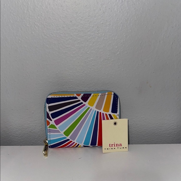 Trina Turk | Bags | Trina Turk Multicolor Patterned Wallet | Poshmark
